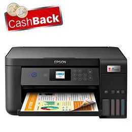 AKTION: Epson EcoTank ET-2850 3 in 1 Tintenstrahl-Multifunktionsdrucker schwarz mit CashBack