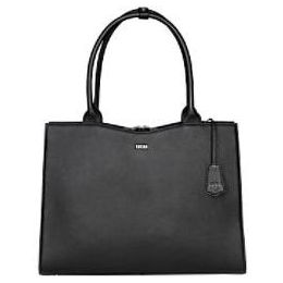 SOCHA Laptop-Tasche Diamond 15,6" Leder Schwarz 44 x 13 x 31 cm