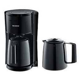 Severin KA 9307 Kaffeemaschine Schwarz Mit zwei Thermoskannen