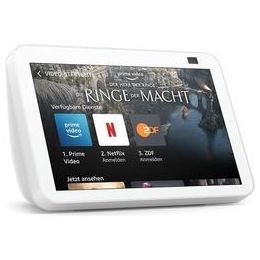 Amazon Echo Show 8 2Gen, Smart Home Zentrale, 8" HD Touch Display, 13MP Kamer...