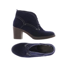 Marco Tozzi Damen Stiefelette, blau, Gr. 38