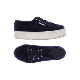 Superga Damen Sneakers, marineblau, Gr. 38