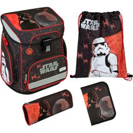 Schulranzen Scooli "EasyFit, Star Wars" Gr. B/H/T: 33 cm x 36,5 cm x 29 cm, bunt (star wars) Kinder Rucksäcke Schulranzen