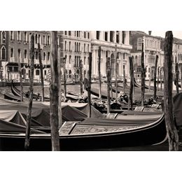 papermoon Fototapete "Vintag Venedig" Tapeten Gr. B/L: 5,0 m x 2,8 m, Rollen: 1 St., bunt Fototapeten
