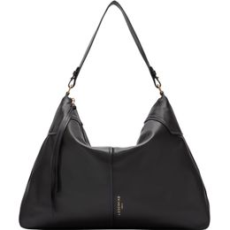 Liebeskind Berlin LIEBESKIND Schultertasche, Reißverschluss, Leder, Damen, schwarz