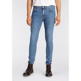 Levi's Skinny-fit-Jeans LEVI'S "SKINNY TAPER" Gr. 30, Länge 34, blau (z1487 medium indigo worn i) Herren Jeans Skinny-Jeans