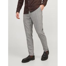 Jack & Jones Chinohose JACK & JONES "JPSTMARCO JJCONNOR A" Gr. 36, Länge 34, braun (otter) Herren Hosen Business