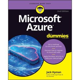 Microsoft Azure For Dummies - Jack A. Hyman, Kartoniert (TB)