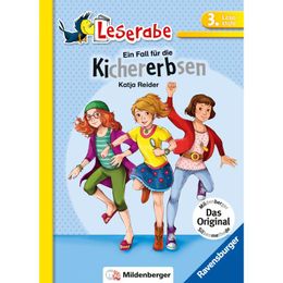 RAVENSBURGER VERLAG Ein Fall für die Kichererbsen - Leserabe 3. Klasse - Erstlesebuch für Kinder ab 8 Jahren - Katja Reider, Kartoniert (TB)