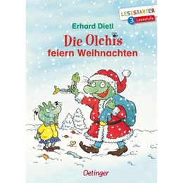 Oetinger Die Olchis feiern Weihnachten - Erhard Dietl, Gebunden