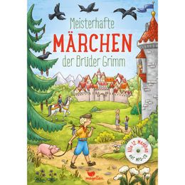 Magellan Meisterhafte Märchen der Brüder Grimm, m. Audio-CD, MP3 - Jacob Grimm, Wilhelm Grimm, Gebunden