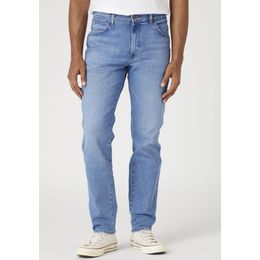 5-Pocket-Jeans Wrangler "River FREE TO STRETCH" Gr. 40, Länge 32, blau (cool twist) Herren Jeans 5-Pocket-Jeans