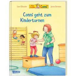 Conni-Bilderbücher: Conni geht zum Kinderturnen - Liane Schneider, Gebunden