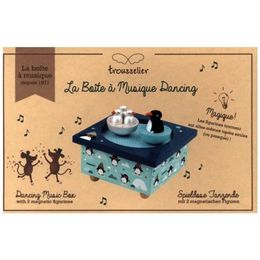 Trousselier - Spieluhr mit tanzenden Pinguine, magnetisch