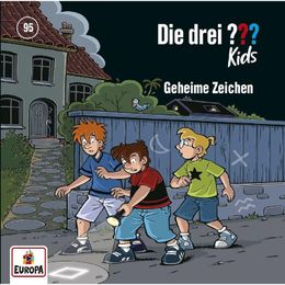 Die drei ??? Kids 95 Geheime Zeichen,1 Audio-CD - Boris Pfeiffer (Hörbuch)