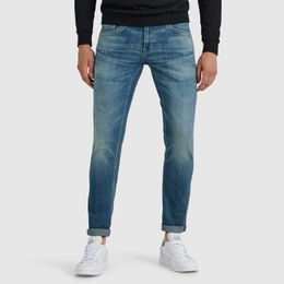 PME-Legend Slim-fit-Jeans PME LEGEND "Legend XV Denim" Gr. 34, Länge 36, blau (dirty wash) Herren Jeans Slim Fit