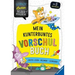 RAVENSBURGER VERLAG Mein kunterbuntes Vorschulbuch - Felizitas Morgenroth, Eva Odersky, Britta Zimmermann, Kartoniert (TB)