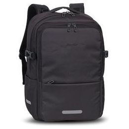 Fabrizio Best Way Cube Rucksack 49 cm 30 l - Schwarz