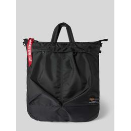 Alpha Industries Tasche mit Label-Patch Modell 'Label'