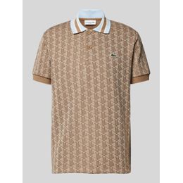 Lacoste Classic Fit Poloshirt mit Allover-Muster