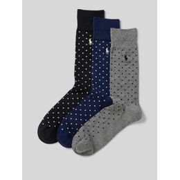 Polo Ralph Lauren Underwear Socken mit Label-Stitching im 3er-Pack