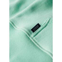 Kapuzensweatshirt Superdry "Essential Logo Hoodie" Gr. S, silberfarben (spearmint light green) Herren Sweatshirts