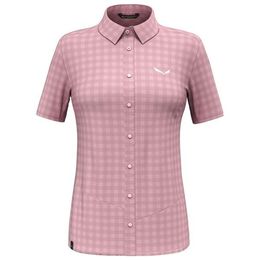 Salewa - Women's Puez Dry S/S Shirt - Hemd Gr 34 rosa