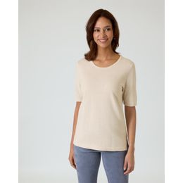 Helena Vera Kurzarm-Pullover aus Bio-Baumwolle