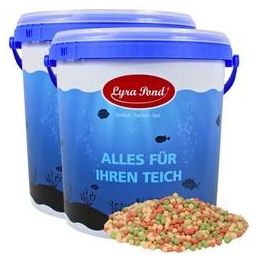 LYRA PET 2 x 10 Liter Lyra Pond® Pond Colour Mix Light im Eimer