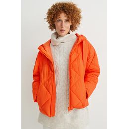 C&A Steppjacke mit Kapuze