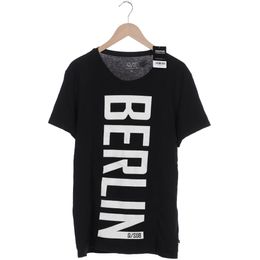 s.Oliver Herren T-Shirt, schwarz