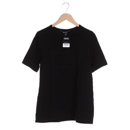 Ulla Popken Damen T-Shirt, schwarz