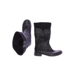 Camel Active Damen Stiefelette, schwarz, Gr. 42