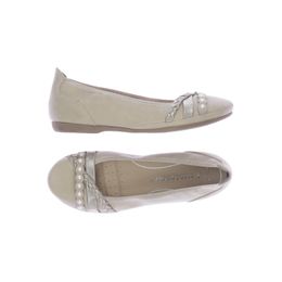 Marco Tozzi Damen Ballerinas, beige