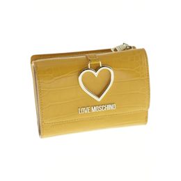 Love Moschino Damen Portemonnaie, gelb