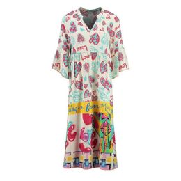 Key Largo Druckkleid Damen Kleid WD ANJA V-NECK (1-tlg)