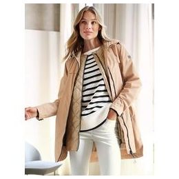 3-in-1-Long-Jacke Basler beige, 50