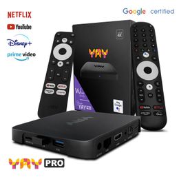 Vu+ Vu+ YAY GO PRO Android TV HIGH-END 4K UHD Streaming Box Android 10.0 Netzwerk-Receiver