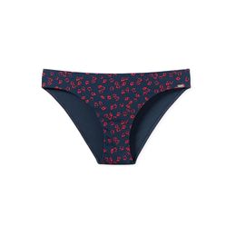 Schiesser Bikini-Hose ' Mix & Match Swim ' Damen Größe XS dunkelblau / rot