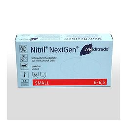 MediTrade Nitril-Handschuhe Meditrade Nitrilhandschuhe NextGen klein 100 Stk.