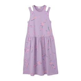 s.Oliver Kleid M&auml;dchen Gr&ouml;&szlig;e 158 smaragd / lavendel / pastellorange / pastellpink