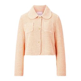 Rich & Royal Rich & Royal Blazer Damen Gr&ouml;&szlig;e 36 pfirsich / wei&szlig;