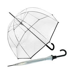 Happy Rain Stockregenschirm Glockenschirm durchsichtig transparent groß
