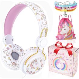JYPS Niedliches Design Kinder-Kopfhörer (mit allen Geräten mit 3
