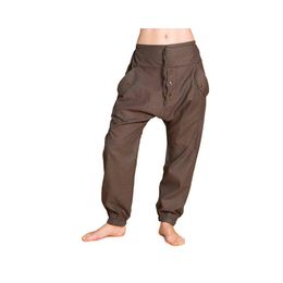 PANASIAM Wellnesshose Yogipants Typ2 Baggy Haremshose aus weicher Baumwolle bequeme Yogahose Unisex Freizeithose fr Damen und Herren