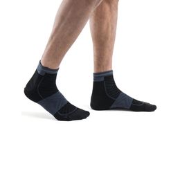 Icebreaker Merino Blend Run+ Ultralight Socken Mini - Mann - Black/graphite - Größe M