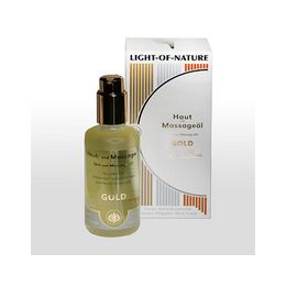LightofNature Massageöl LightofNature Gold Massageöl 100 ml