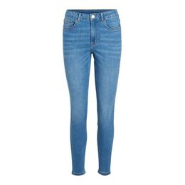 Vila 7/8-Jeans (1-tlg) Plain/ohne Details