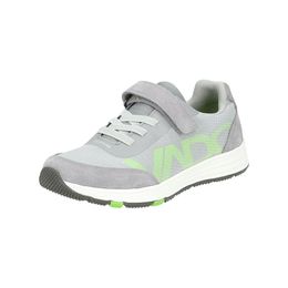 Vado Sneaker 'Rooky Lo' Jungen Größe 34 grau / hellgrün / weiß