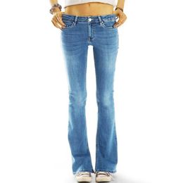 be styled Bootcut-Jeans Bootcut Jeans Mid waist Bequeme Hosen mit cut-out